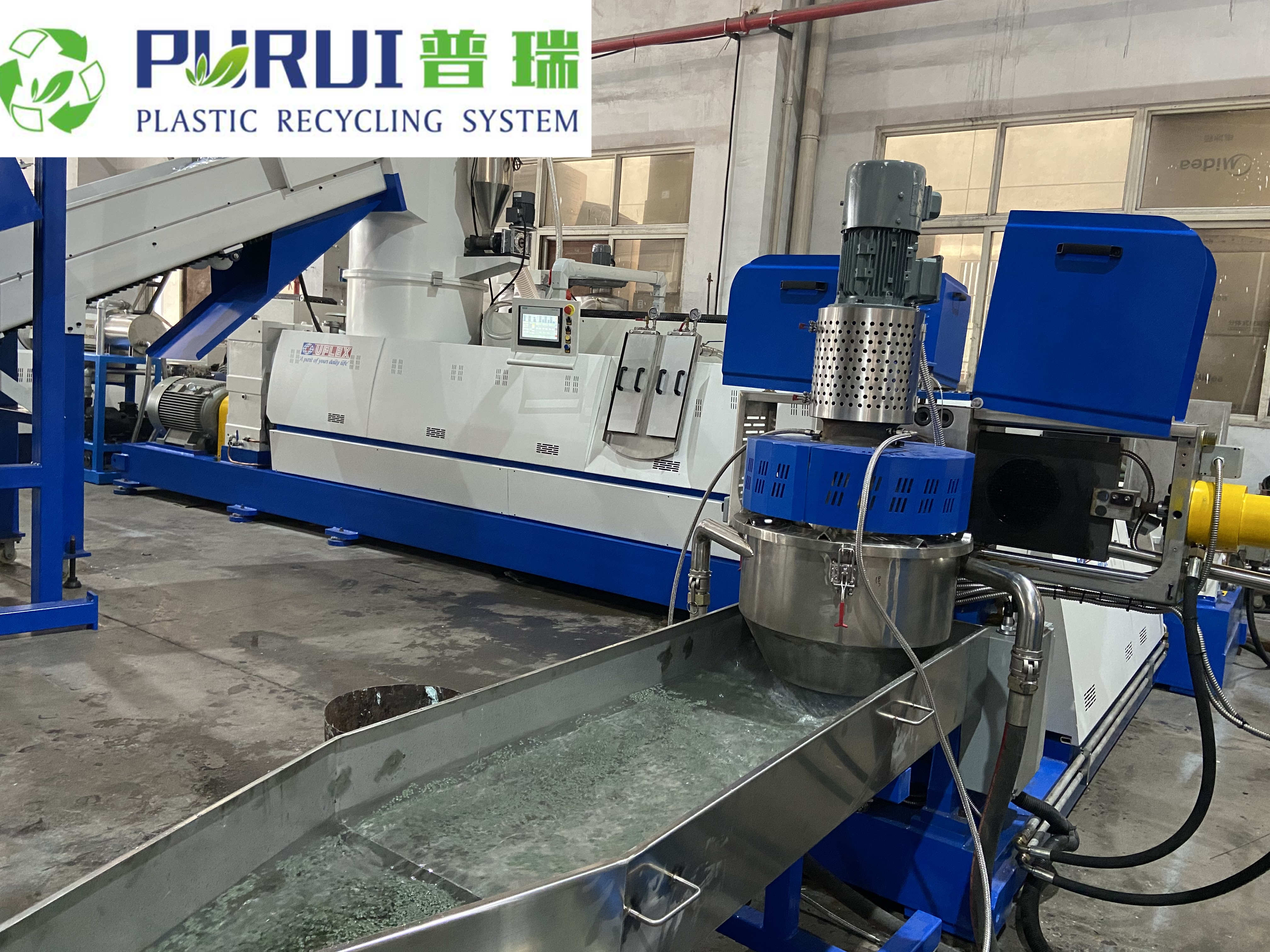 Plastic recycling machine made in China